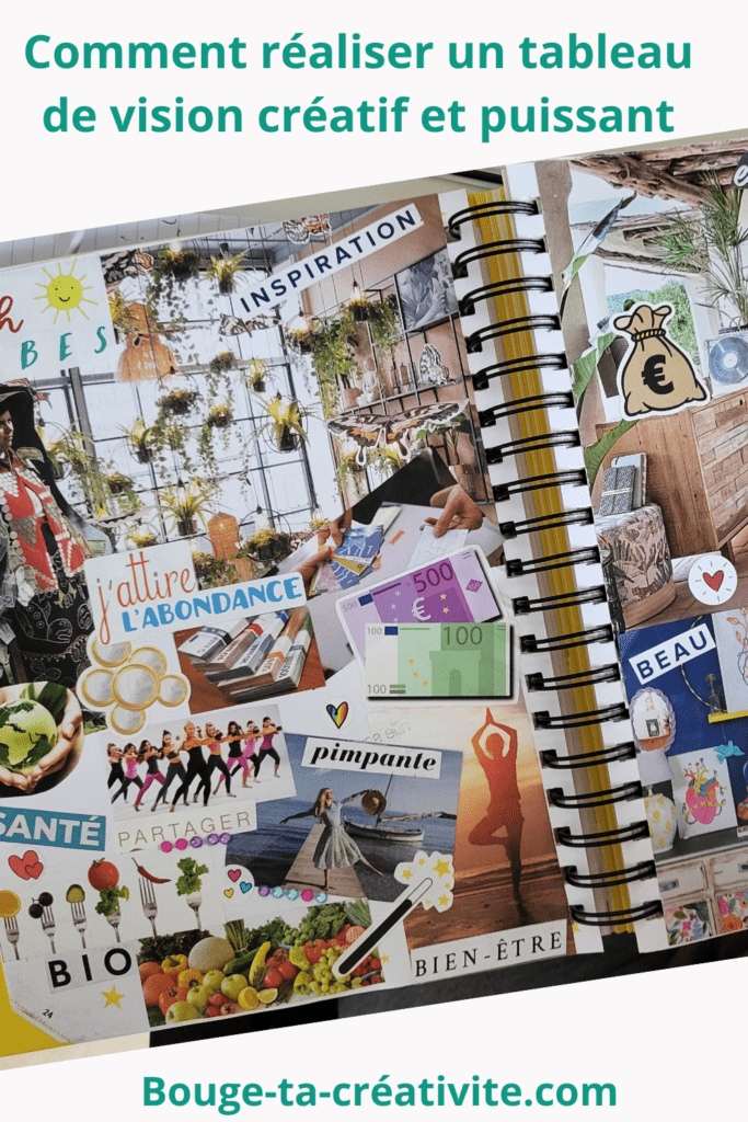 Tuto tableau de vision créatif pour changer de vie ! - Bouge ta créativité