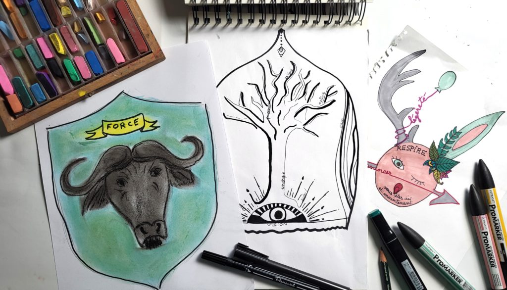 3 façons de créer son blason personnel créatif - Bouge ta créativité